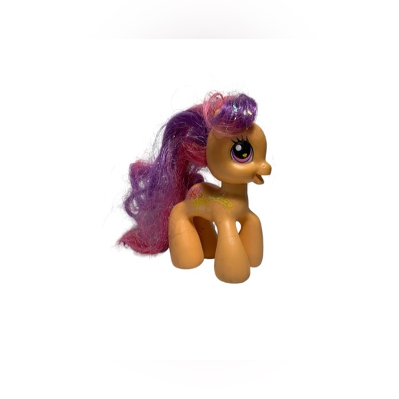 Toys | My Little Pony Mlp Scootaloo Glitter Pony Figure | Poshmark